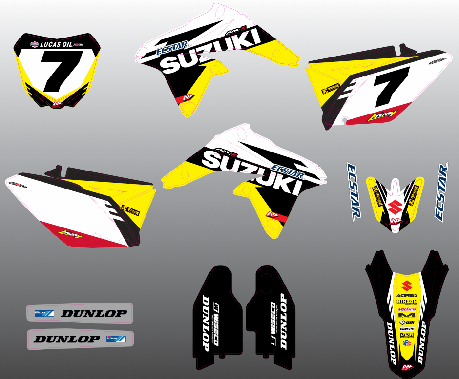 2017 Suzuki Amateur Graphic Kit – N-Style