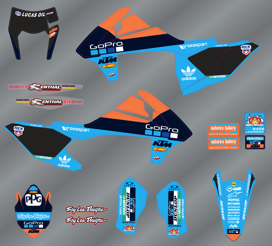 2017 Team TLD KTM - McQueen – N-Style