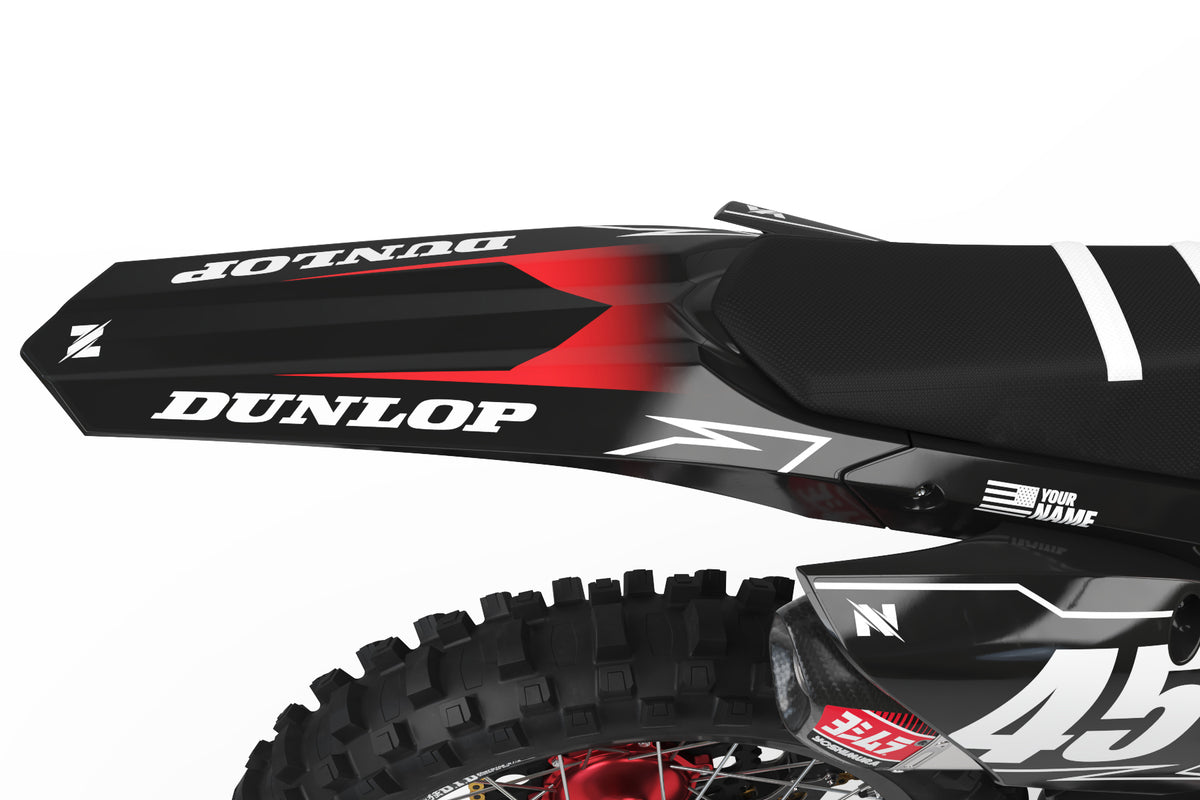 ATTACK Graphic Kit for HONDA - RED / BLACK – N-Style