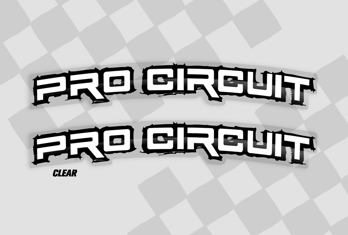 Retro Pro Circuit Front Fender Decals – N-Style