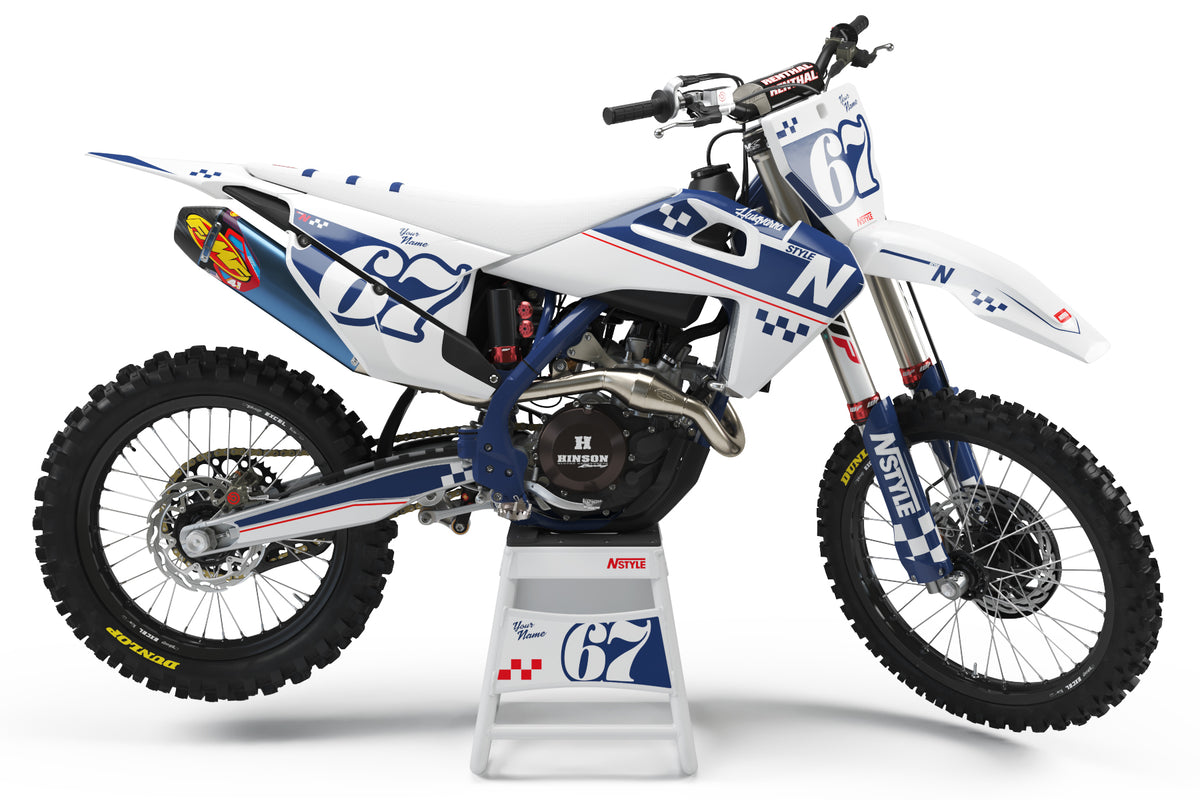 OLD SKOOL Graphic Kit for Husqvarna – N-Style