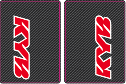 KYB Fork Tube Decals | Carbon Fiber – N-Style